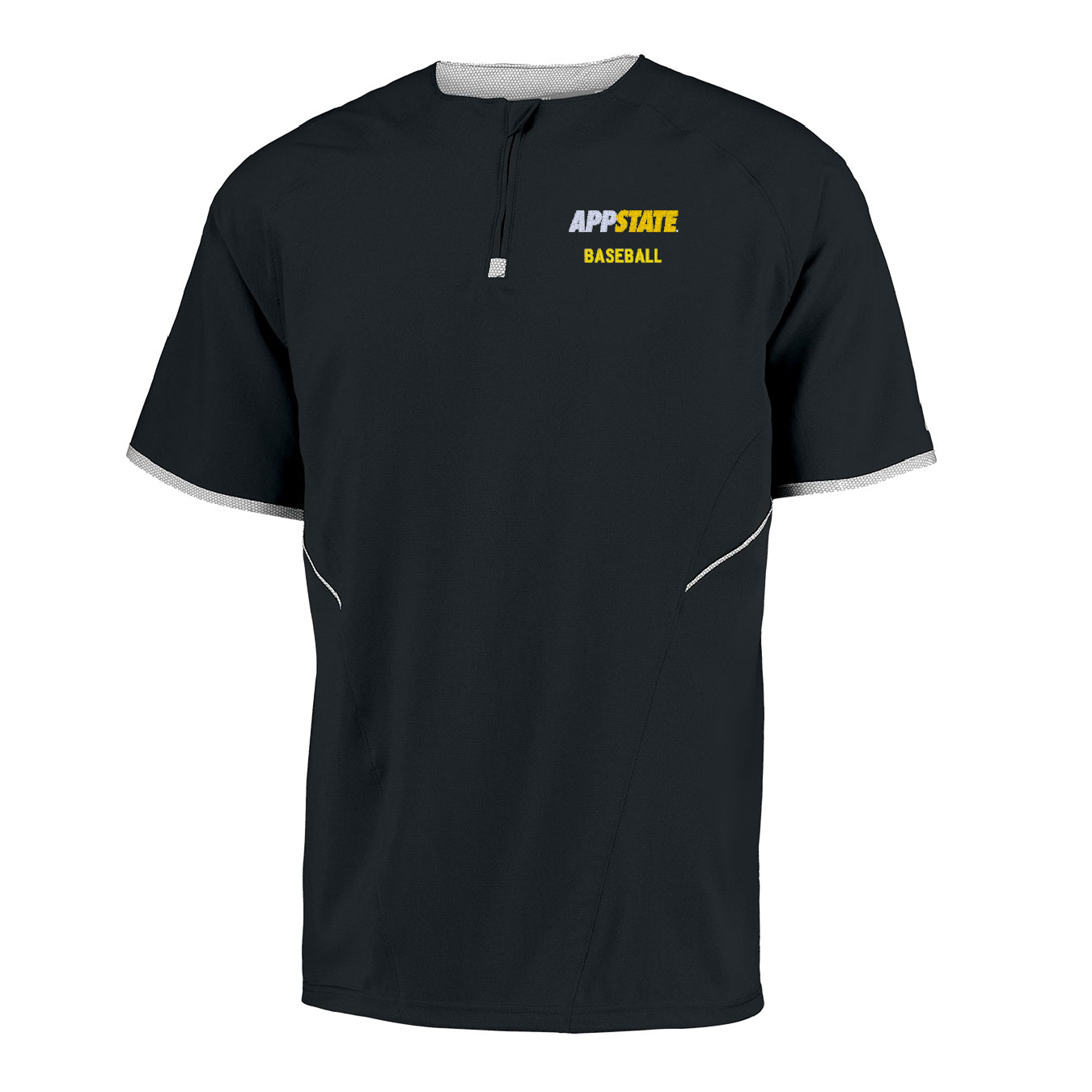 Russell Short Sleeve Pullover - black - Appalachian State University ...