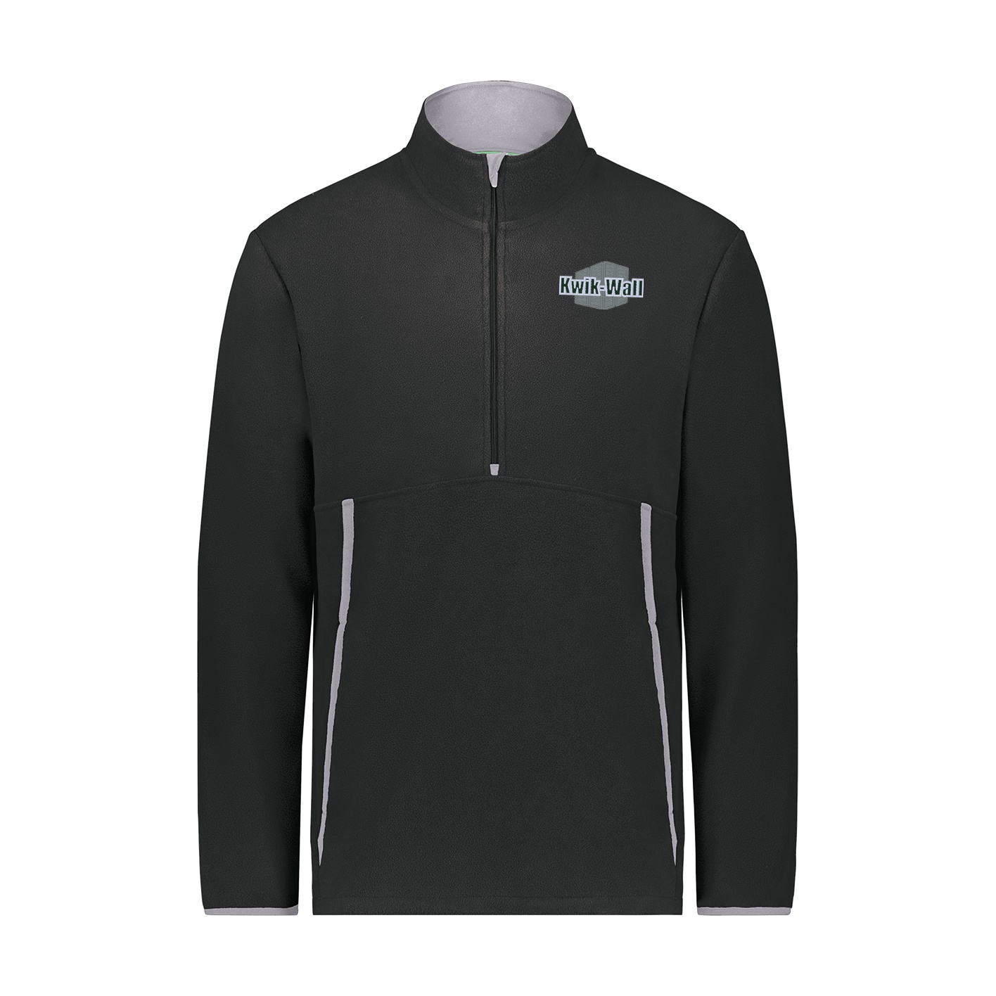 Augusta Chill Fleece 2.0 1/2 Zip Pullover - black - Kwik-Wall Company ...