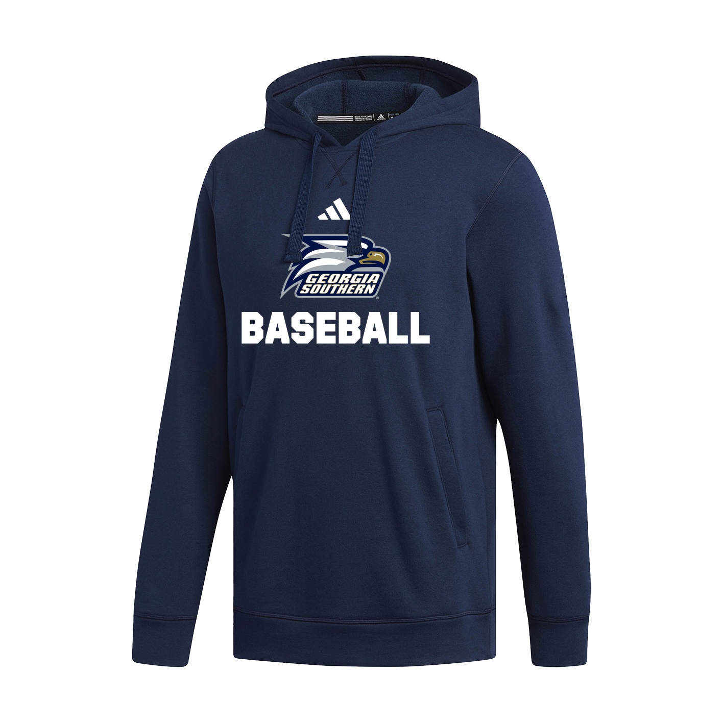 Men's Fleece Hood - Collegiate Navy - Georgia Southern University ...