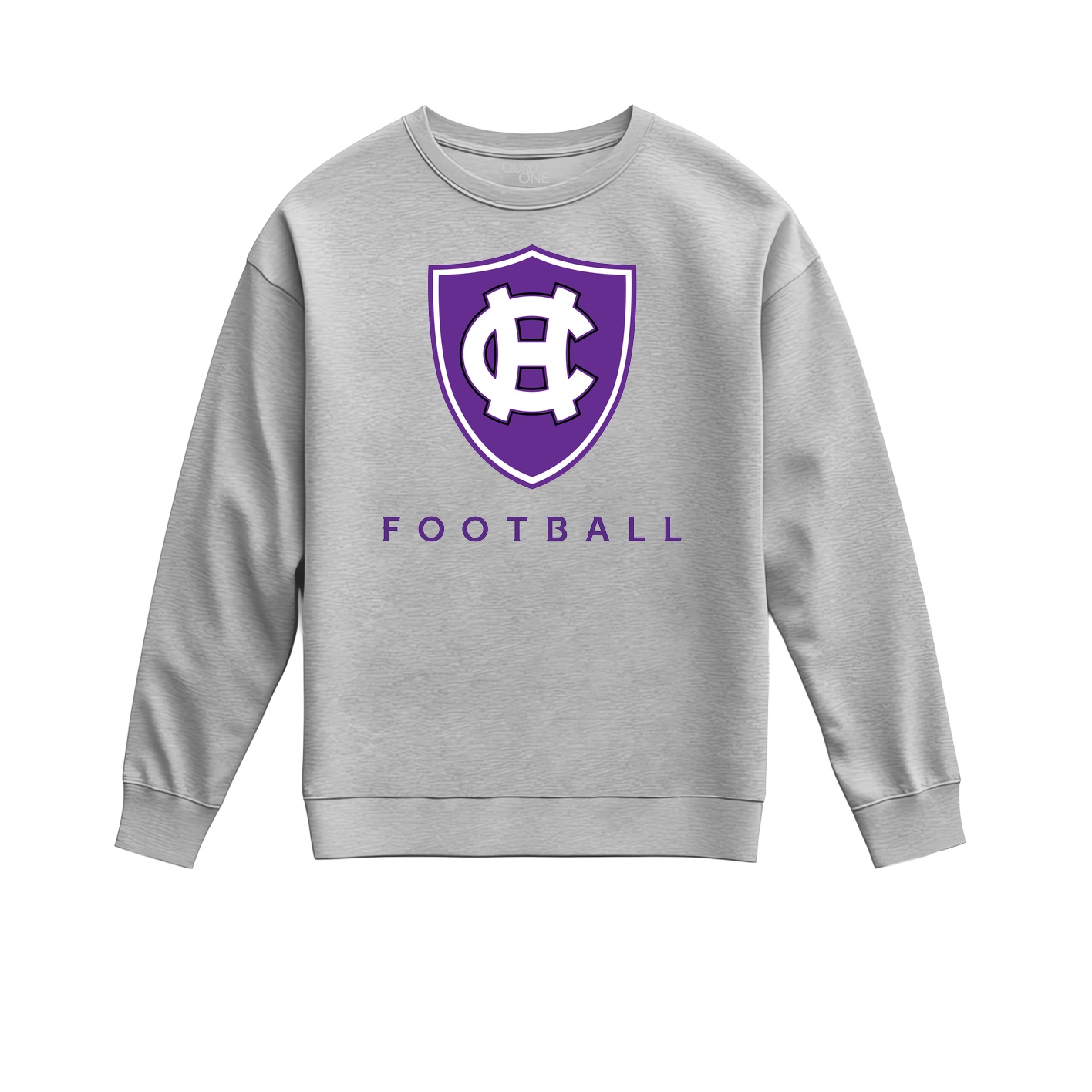 Classic Crew - Light Grey - College of the Holy Cross - FOOTBALL Shop ...