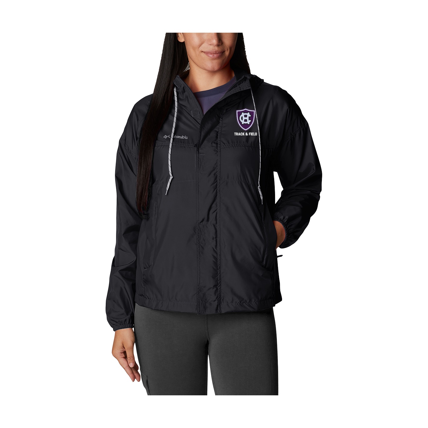 Women's Flash Challenger Windbreaker - black - College of the Holy ...