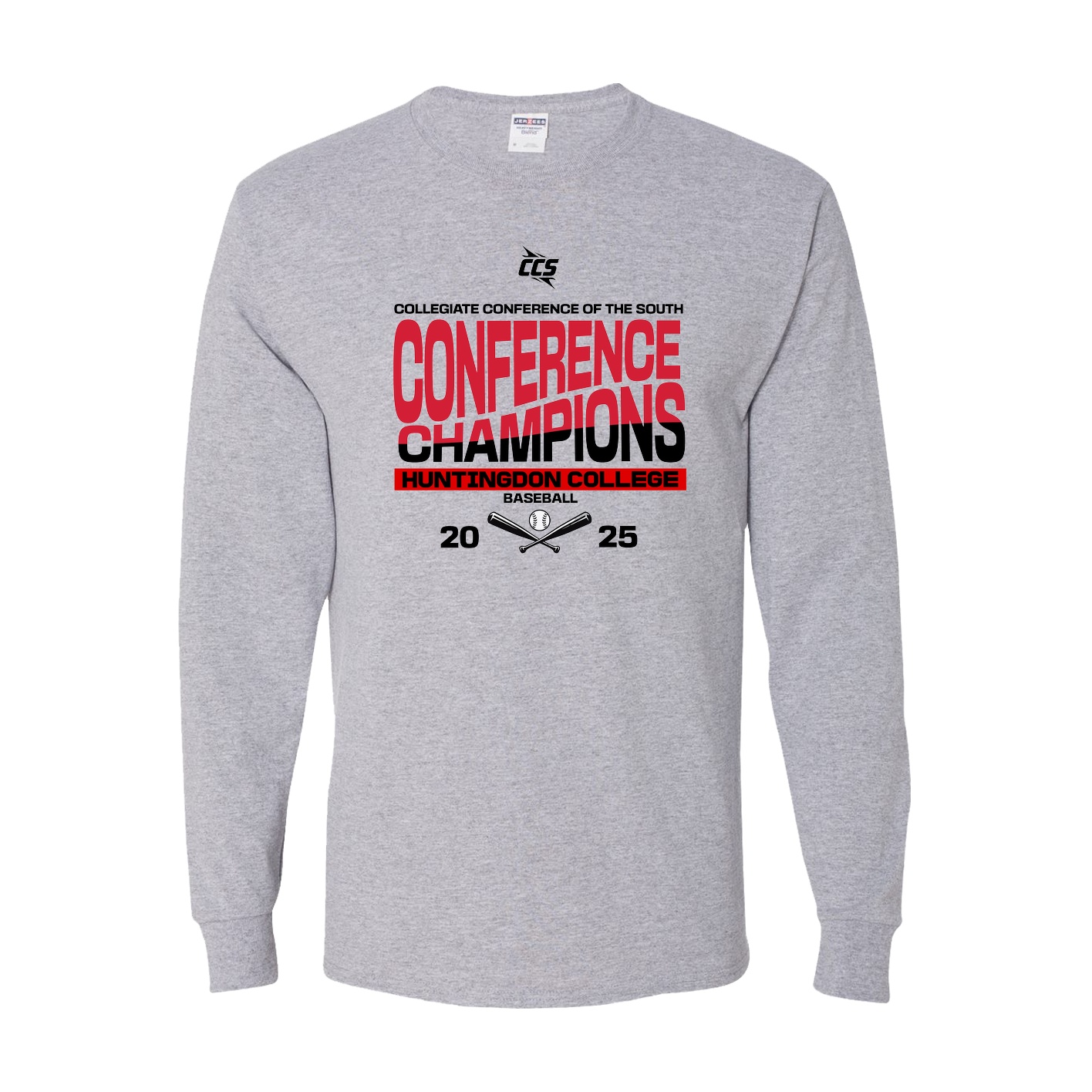 Huntingdon Baseball CHAMPIONS - Dri-Power Long Sleeve T-Shirt ...