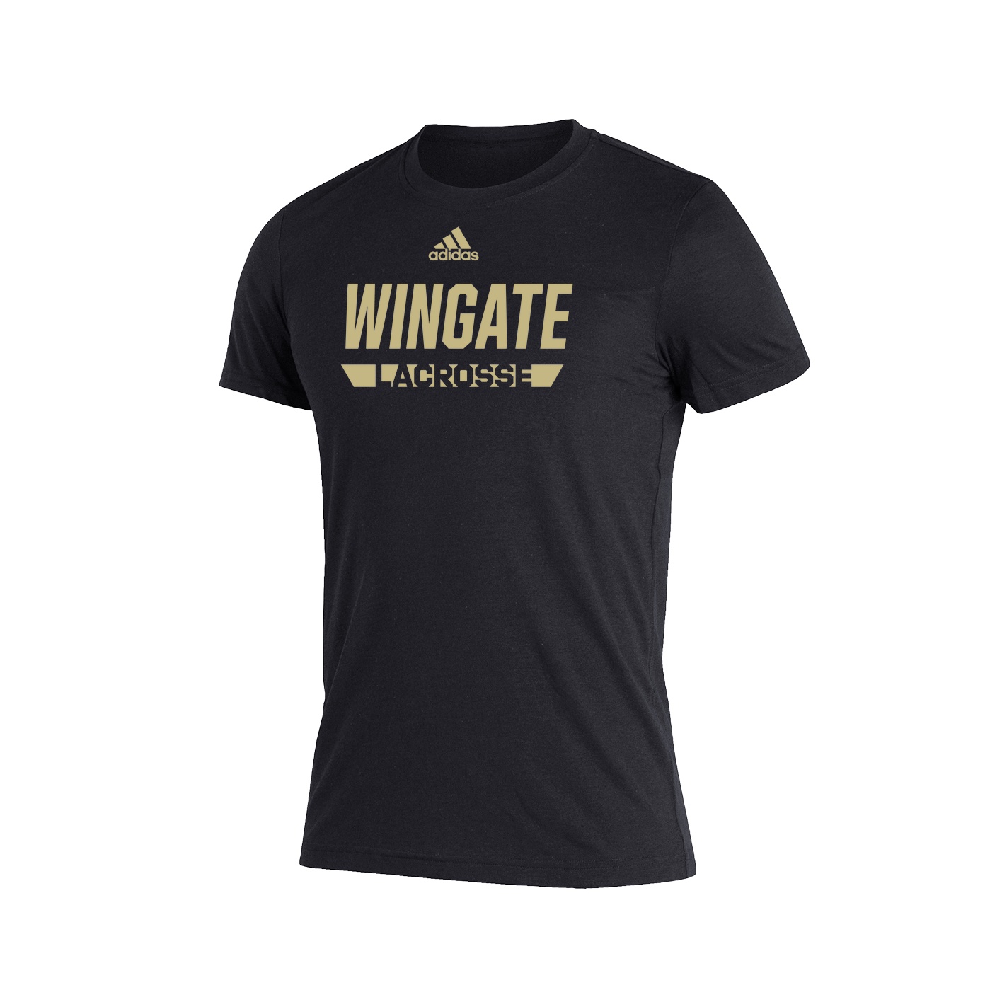 Blend SS Tee - Black - Wingate University - MEN'S LACROSSE Shop ...