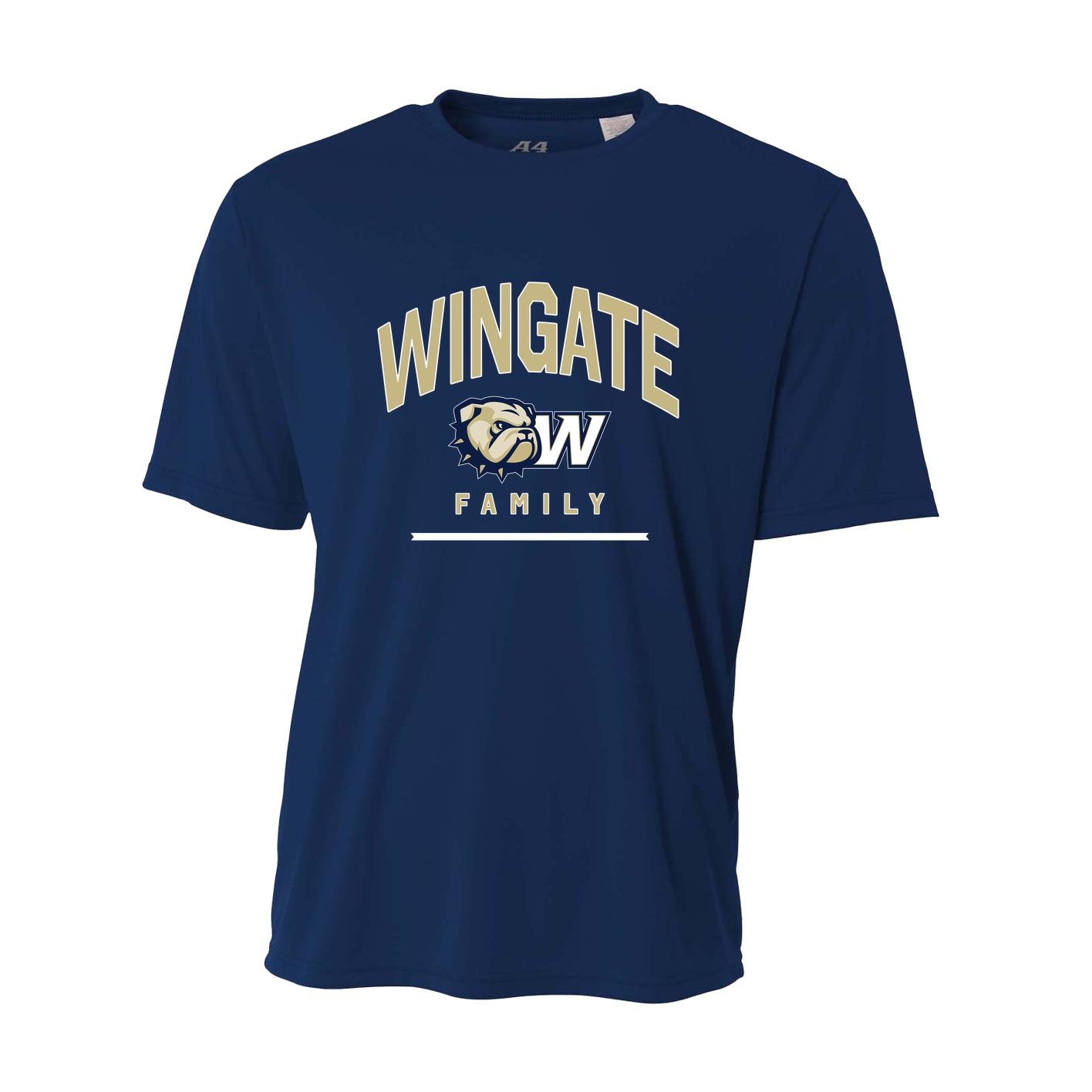 Performance T-Shirt - navy - Wingate University - FAMILY Shop ...