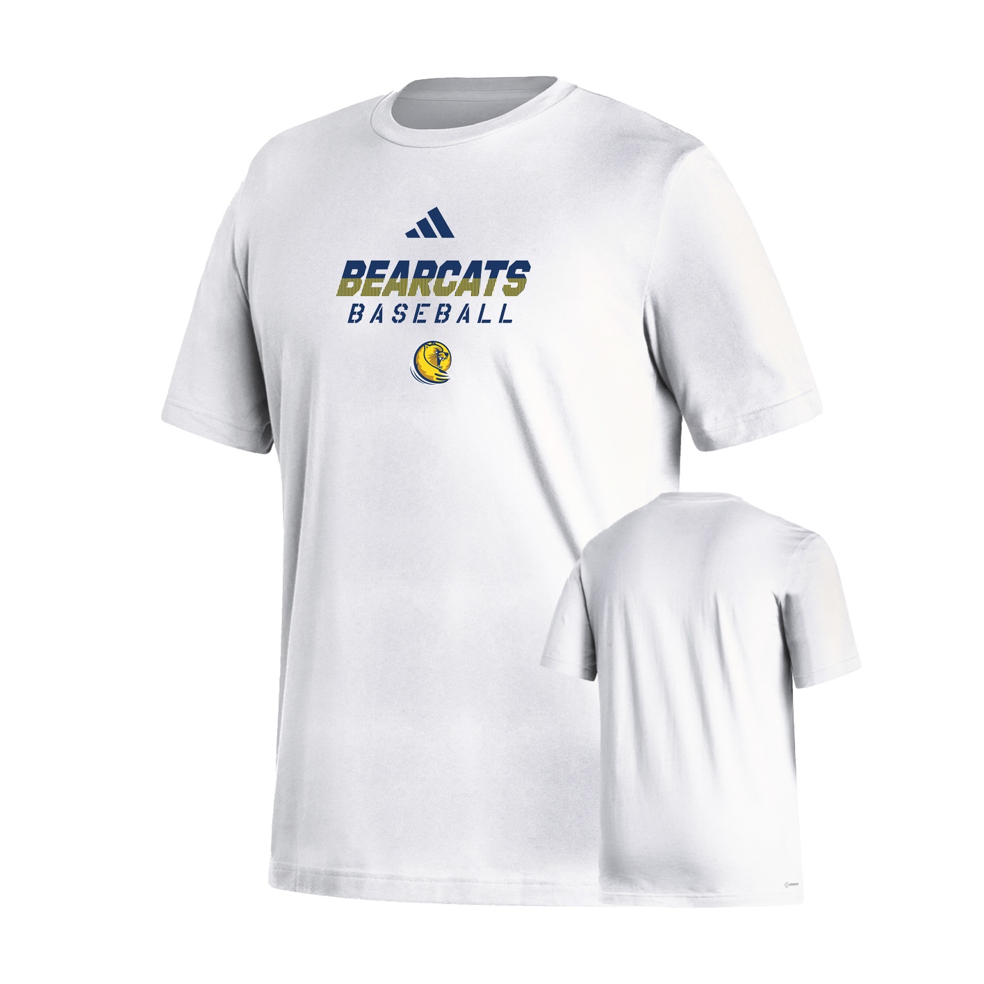 Men's Fresh Short Sleeve Tee - White - Lander University - BASEBALL ...