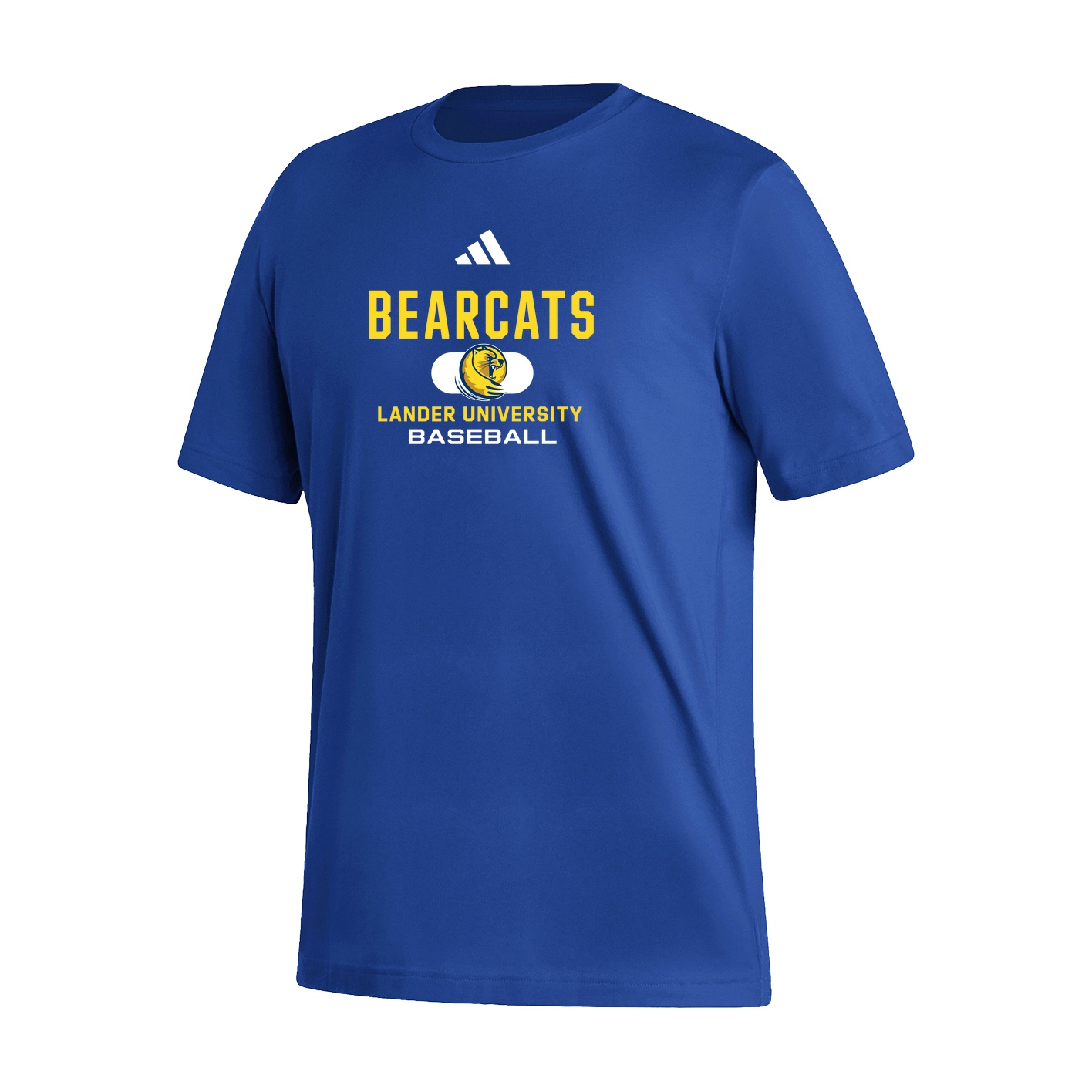 Men's Fresh Short Sleeve Tee - collegiate royal - Lander University ...