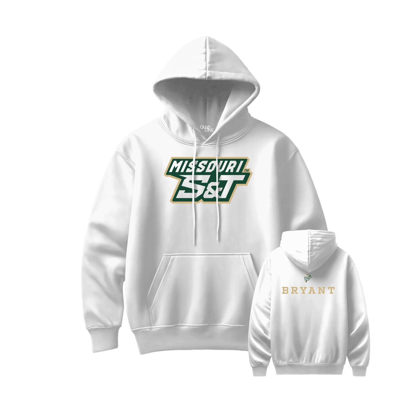 Classic Hoodie - White - Donovan Bryant Gear | Athletic Solutions