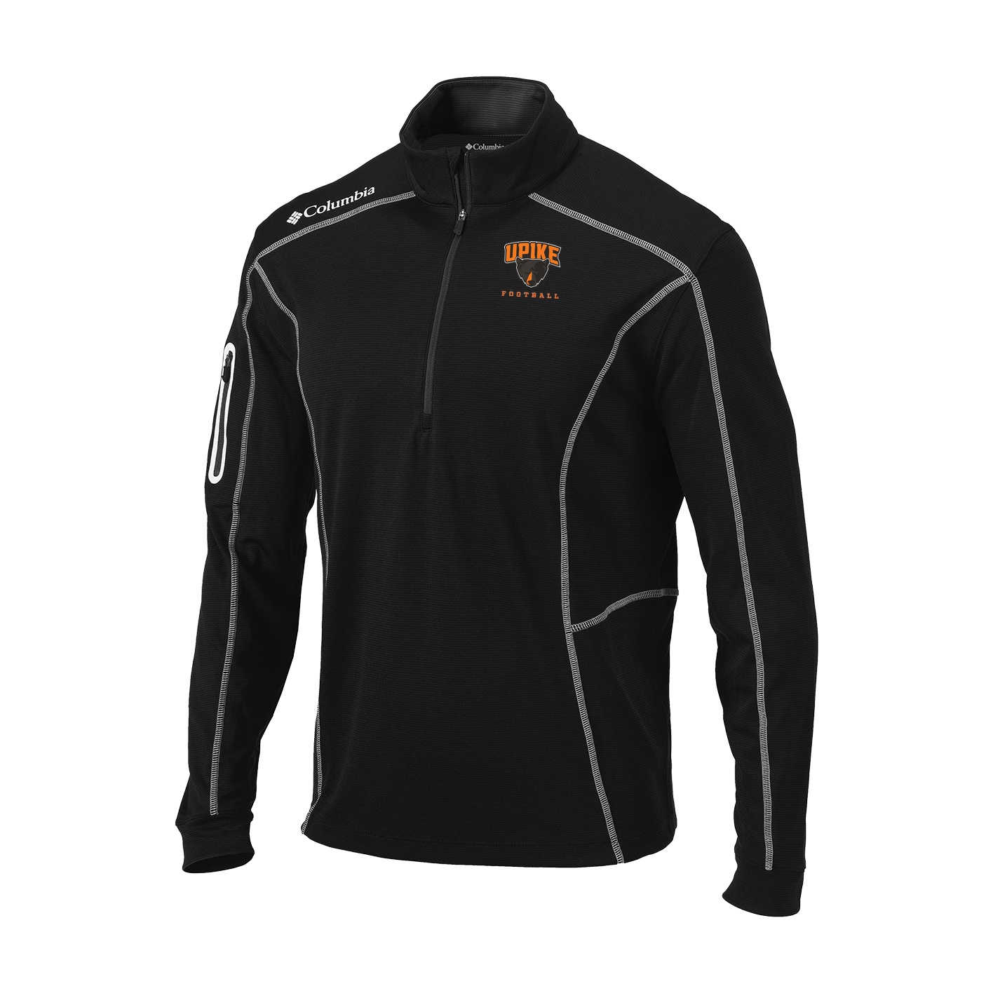 Men's Omni-Wick Shotgun 1/4 Zip - Black - University of Pikeville ...