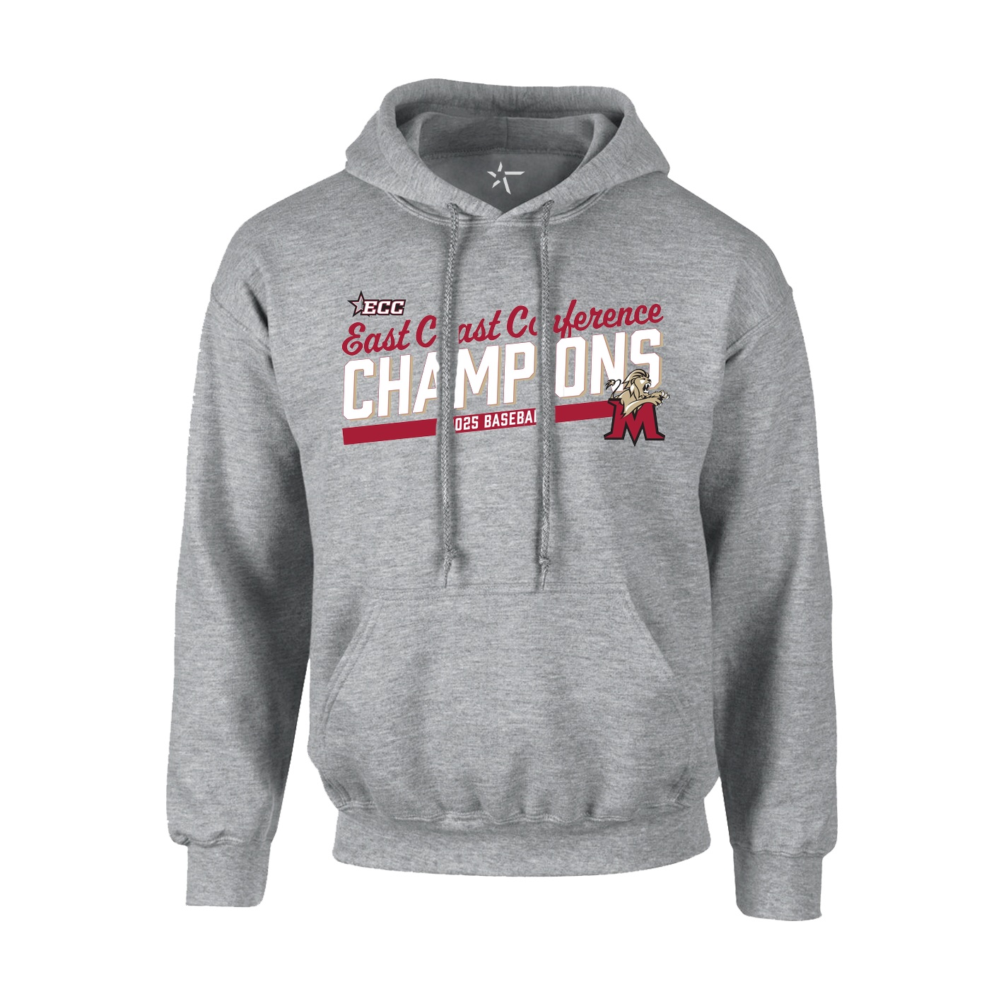 Molloy Baseball 2025 CHAMPIONS - Fleece Hoodie - sport grey - East ...