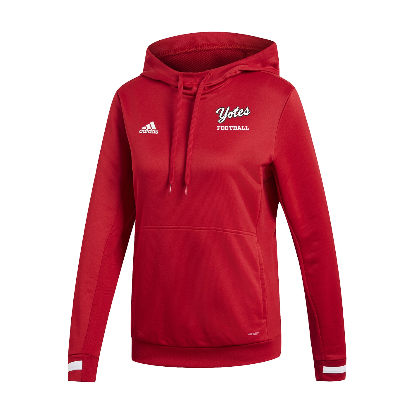 Women's Team19 1/4 Hoody - power red - The University of South Dakota ...