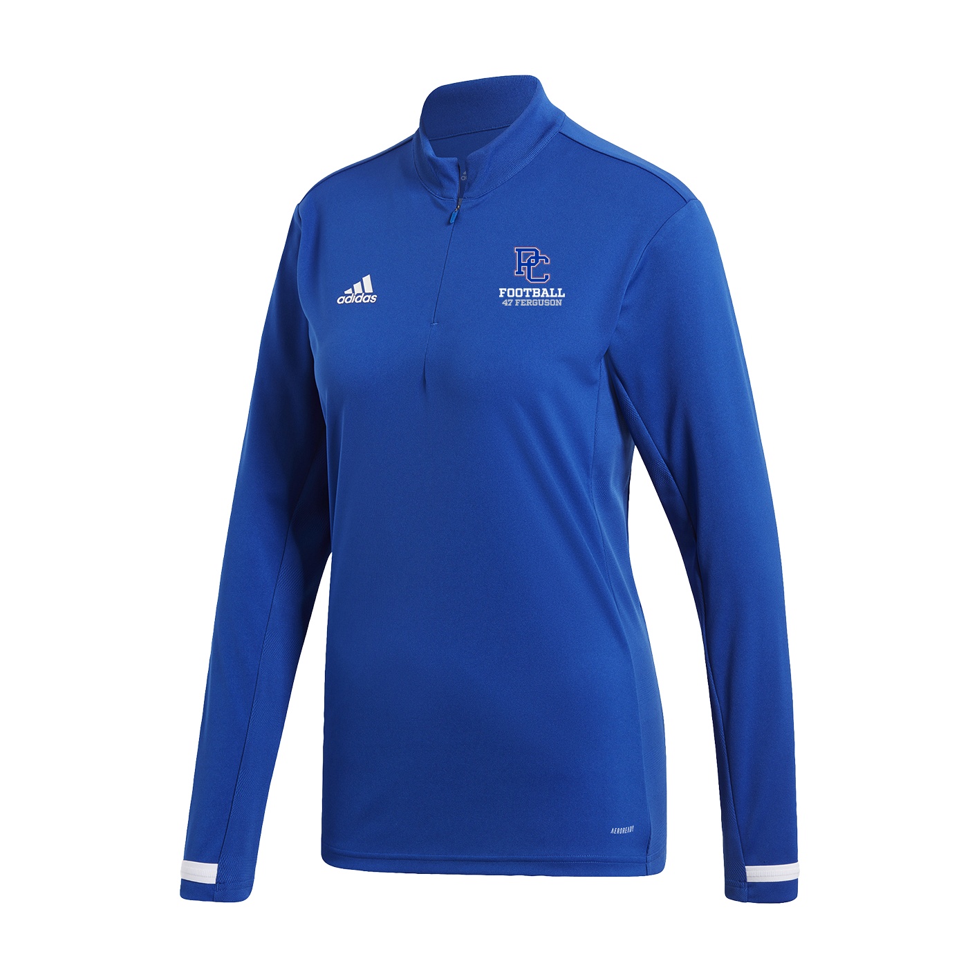 Women's Team19 1/4 Zip Long Sleeve - collegiate royal - Jaidyn Ferguson ...