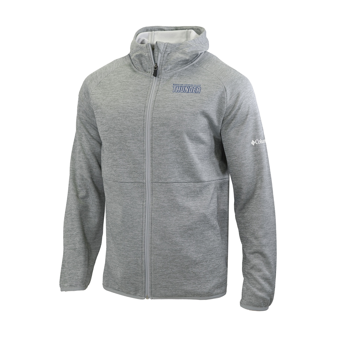 Men's Omni-Wick It's Time Full Zip Jacket - cool grey - Manhattan ...