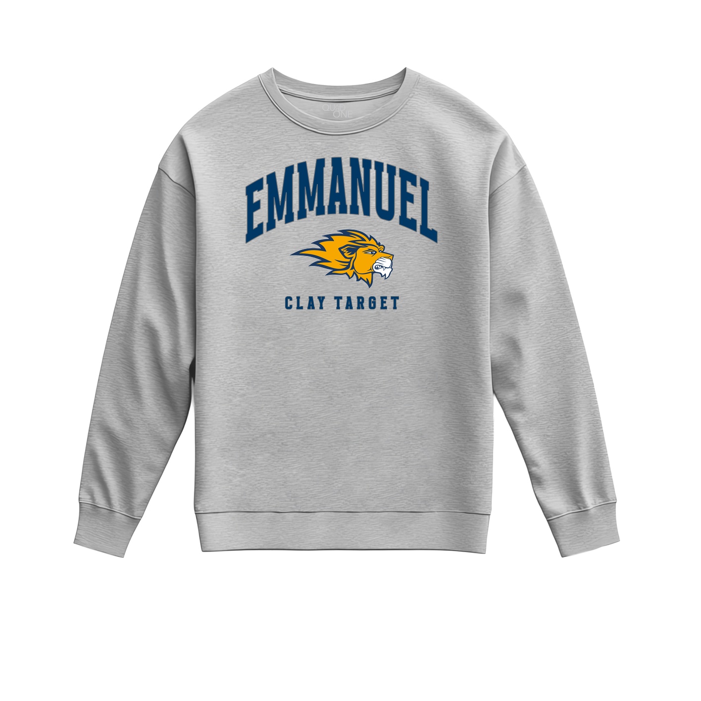 Classic Crew - Light Grey - Emmanuel University - CLAY TARGET SHOOTING ...
