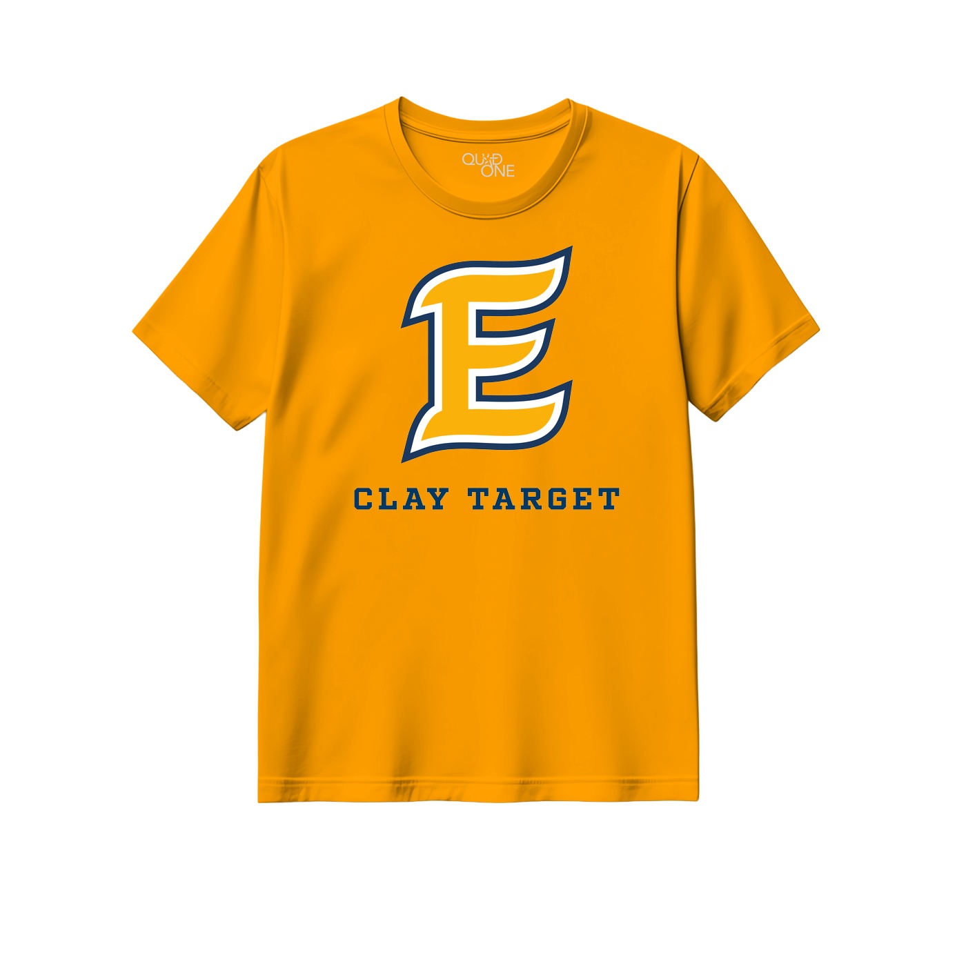 Womens Semi-Fitted Classic Tee - Gold - Emmanuel University - CLAY ...