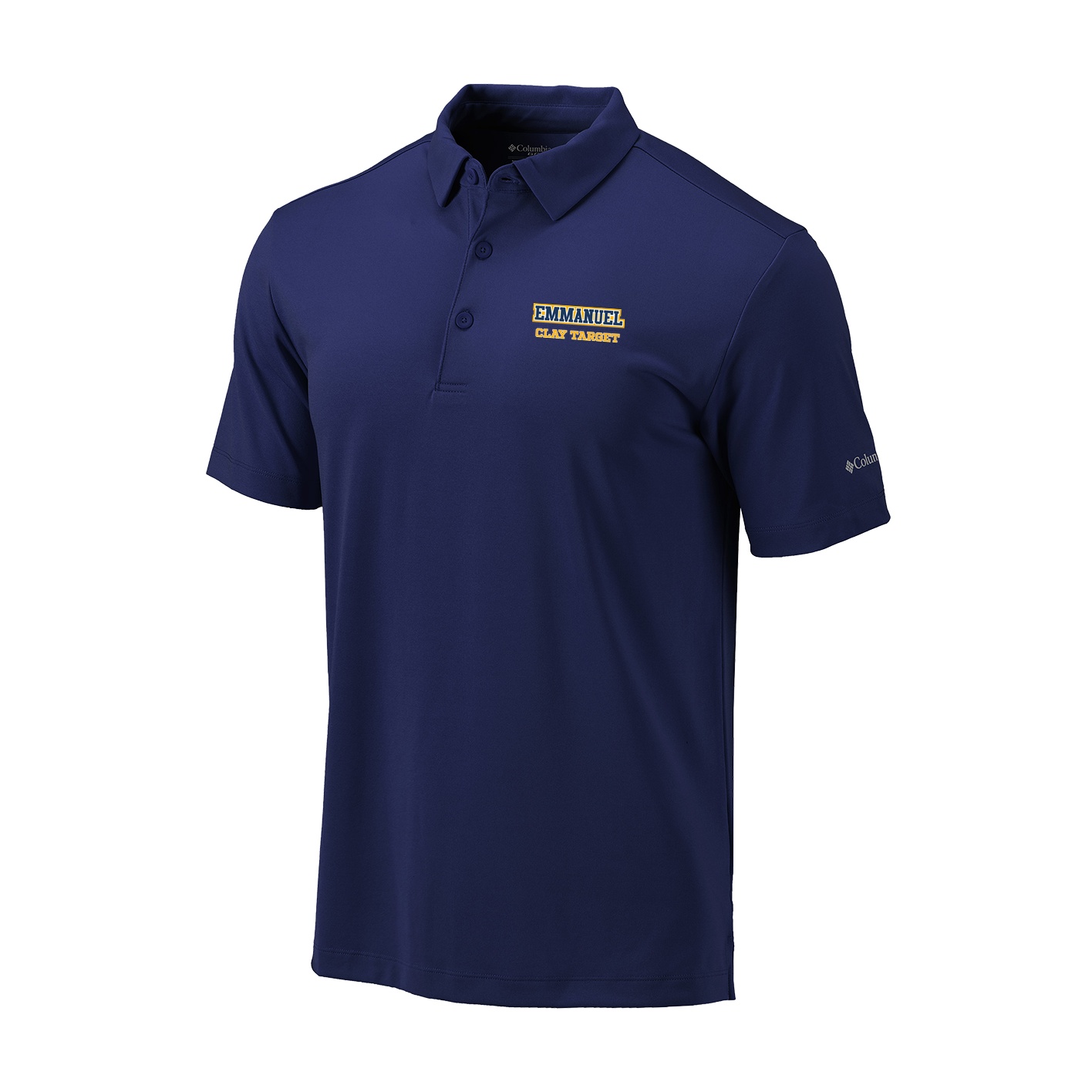Men's Omni-Wick Drive Polo - collegiate navy - Emmanuel University ...