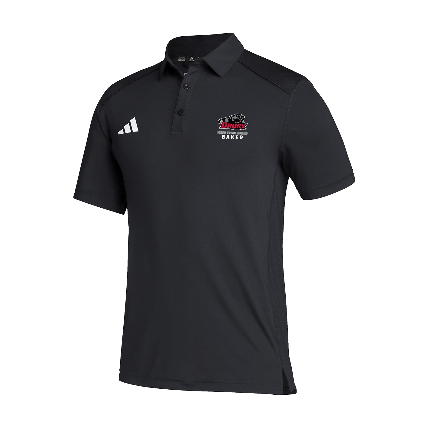 Men's Classic Polo - black - Braden Baker Gear | Athletic Solutions